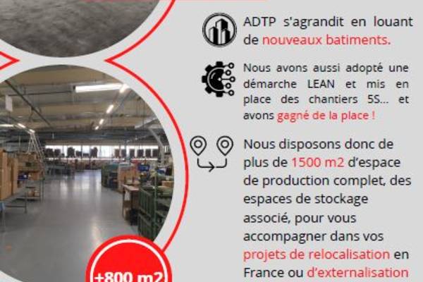 La fusion entre l’économie solidaire et la performance industrielle - ADTP